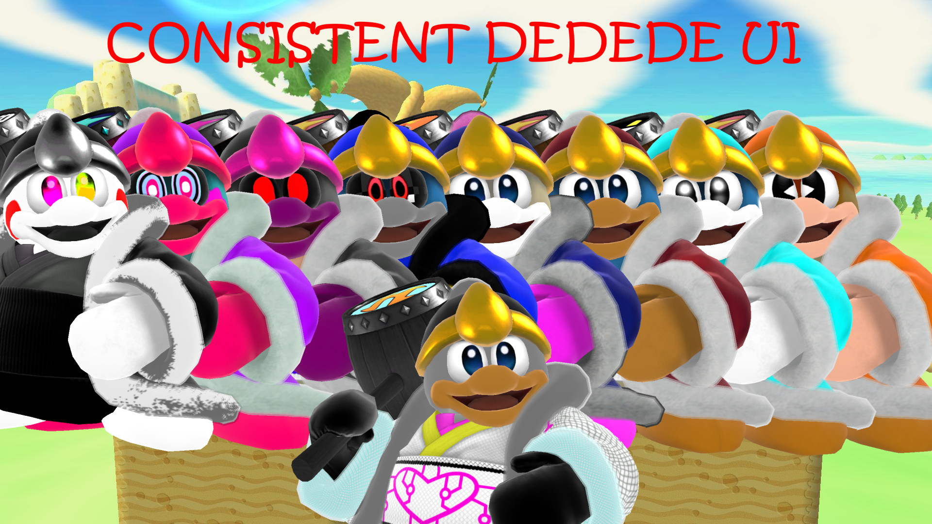 Consistent Dedede Mod UI Pack [Super Smash Bros. (Wii U)] [Mods]