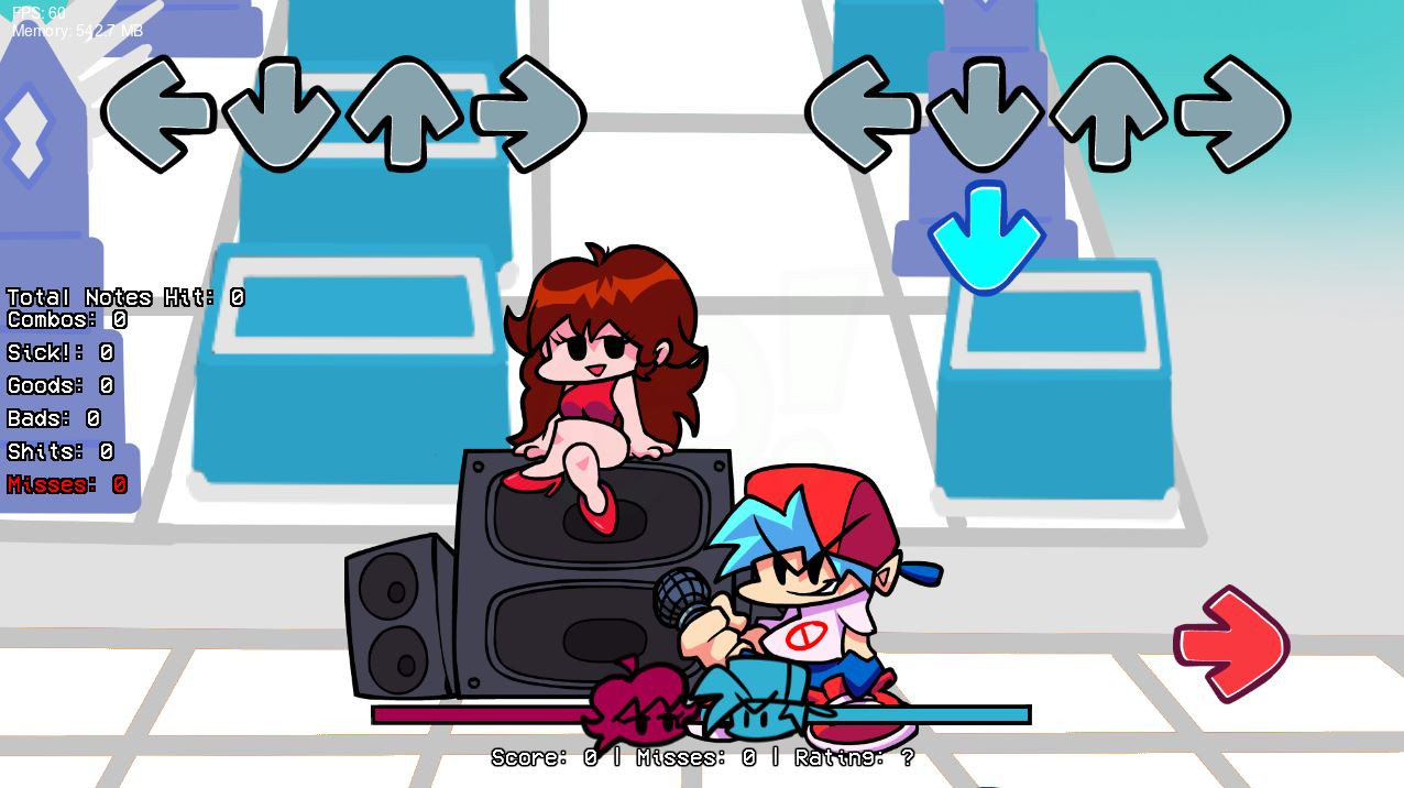 Friday Night Funkin in Rolling Sky Mod for Friday Night Funkin' | FNF Mods