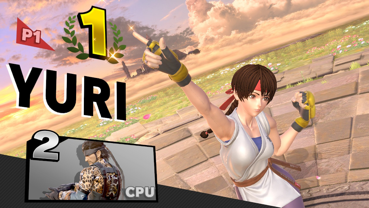KOF XV Yuri over Daisy Mod for Super Smash Bros. Ultimate | SSBU Mods