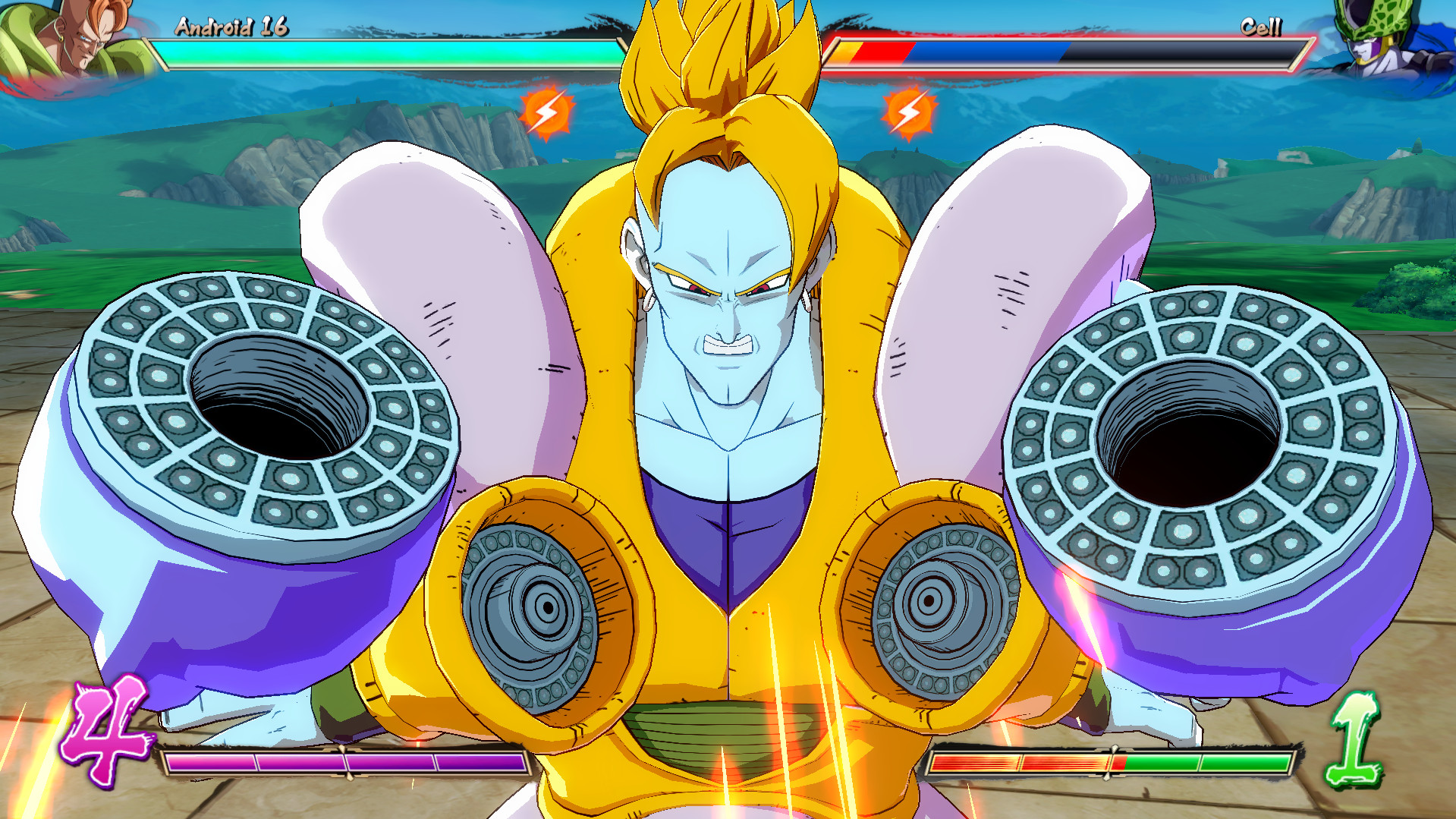 Dragon Ball Z Android 16 Vs Cell