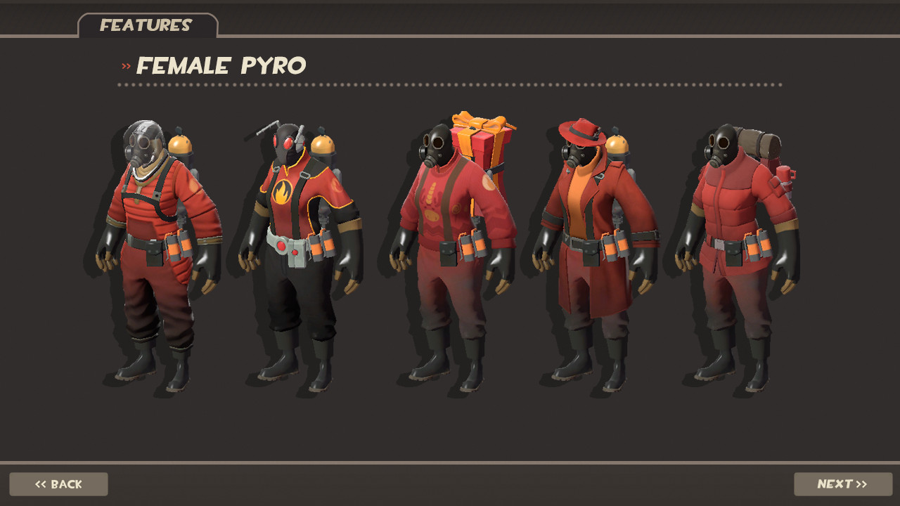 The Female Pyro Mod for Team Fortress 2 | TF2 Mods