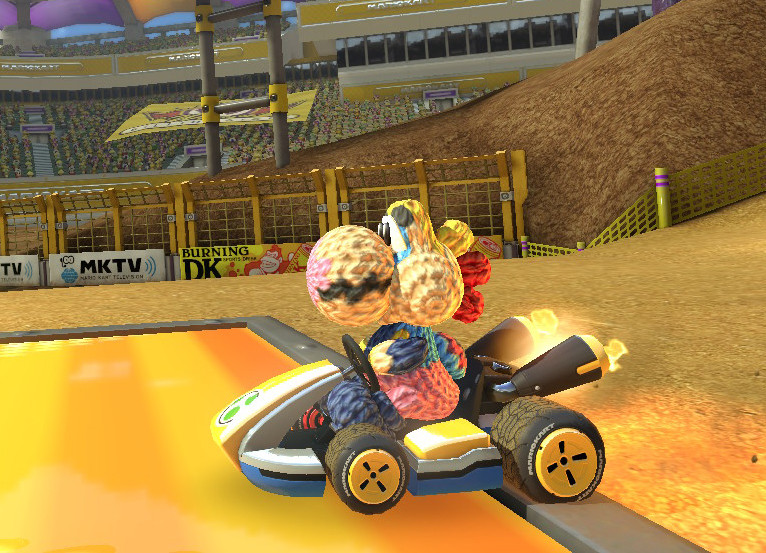 Yarn Yoshi Mod for Mario Kart 8 Deluxe | MK8D Mods