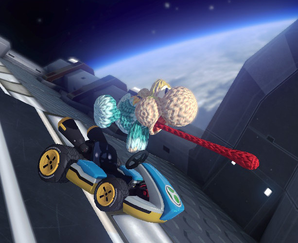 Yarn Yoshi Mod for Mario Kart 8 Deluxe | MK8D Mods