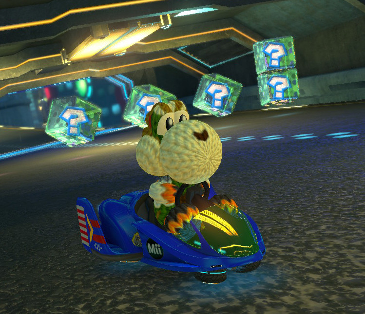 Yarn Yoshi Mod for Mario Kart 8 Deluxe | MK8D Mods