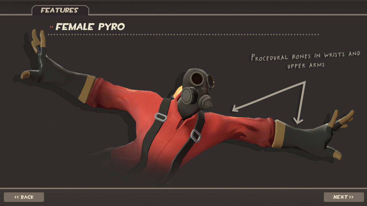 The Female Pyro Mod for Open Fortress | OF Mods