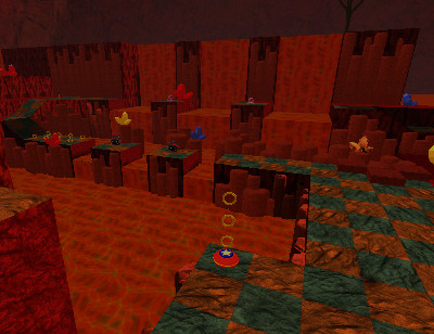 Volcano Valley Mod for Sonic World DX | SWDX Mods