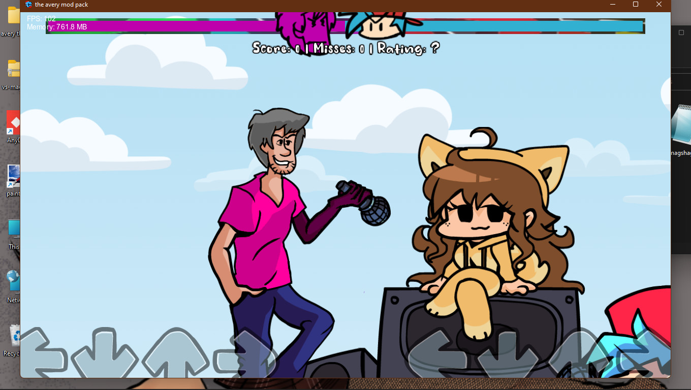FNF vs Magenta Shaggy Mod for Friday Night Funkin' | FNF Mods