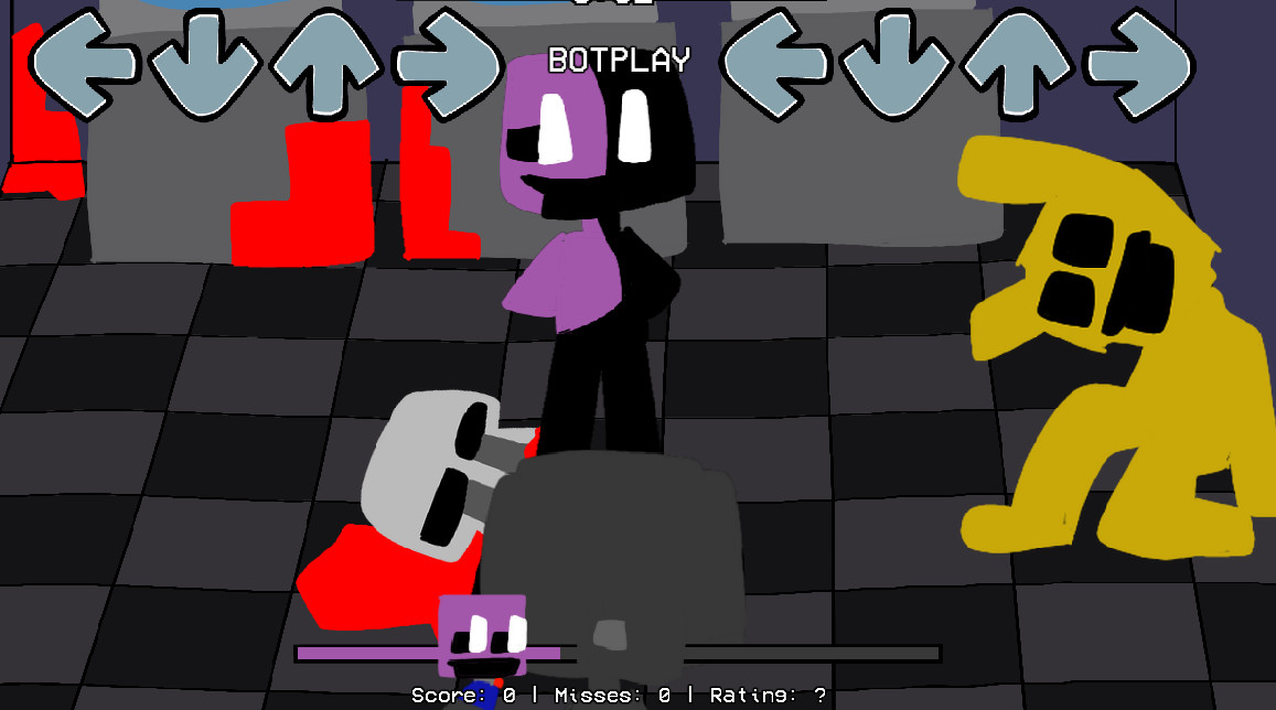 Fight or Flight but it's fnaf lol Mod for Friday Night Funkin' | FNF Mods