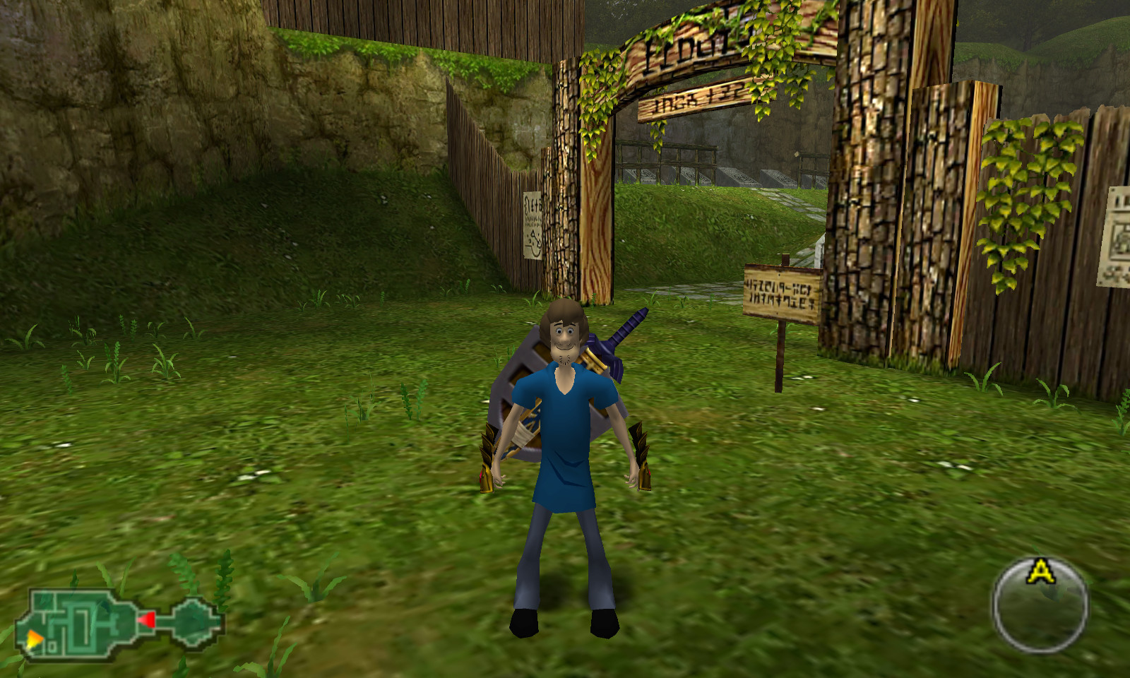 The Legend of Shaggy: Ocarina of Time 3D Mod for The Legend of Zelda ...