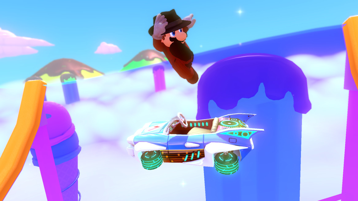 MKT Musician Mario W/ Tour Animations [Mario Kart 8 Deluxe] [Mods]