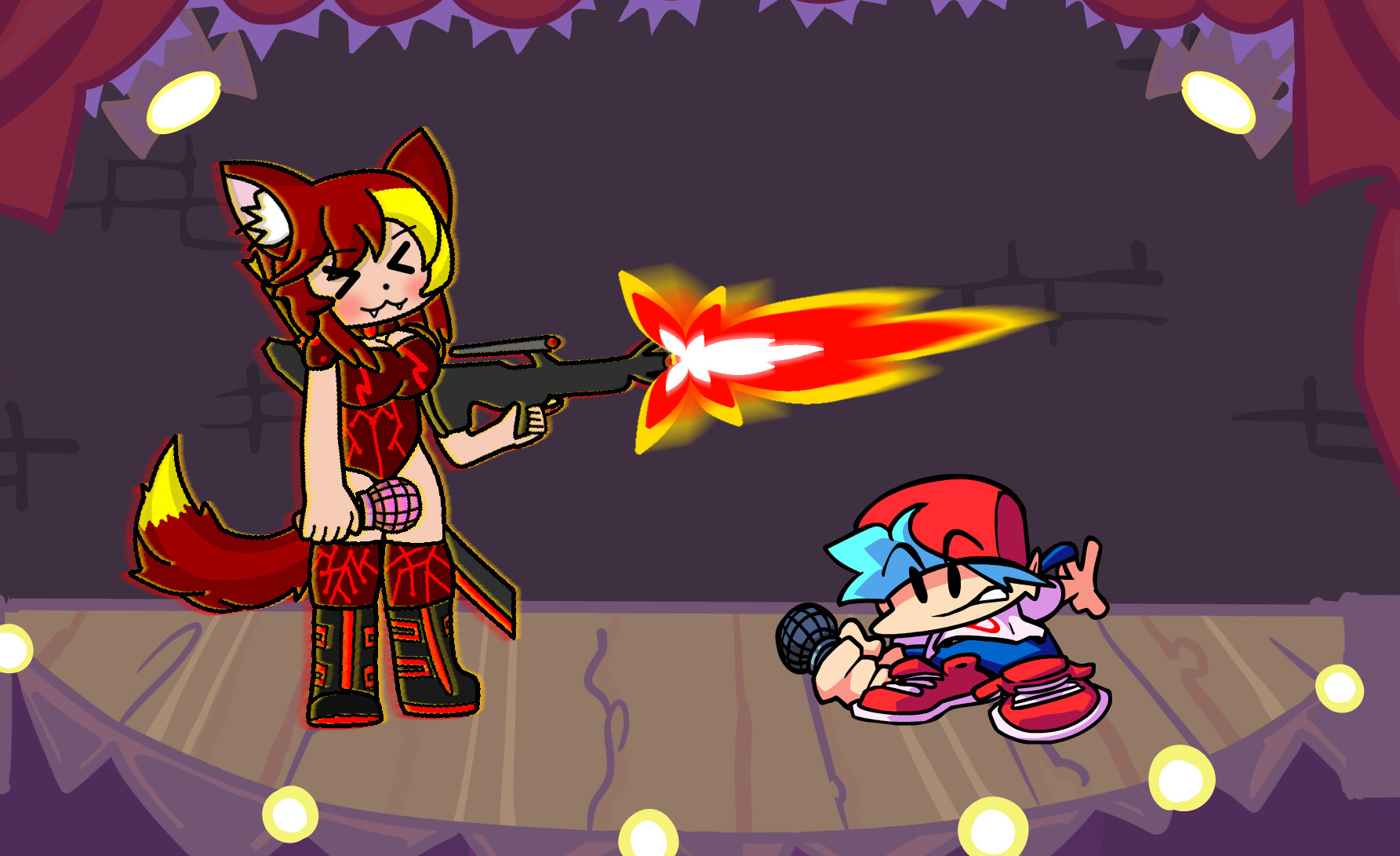 VS Archly - Energy Archly Skin [Friday Night Funkin'] [Mods]