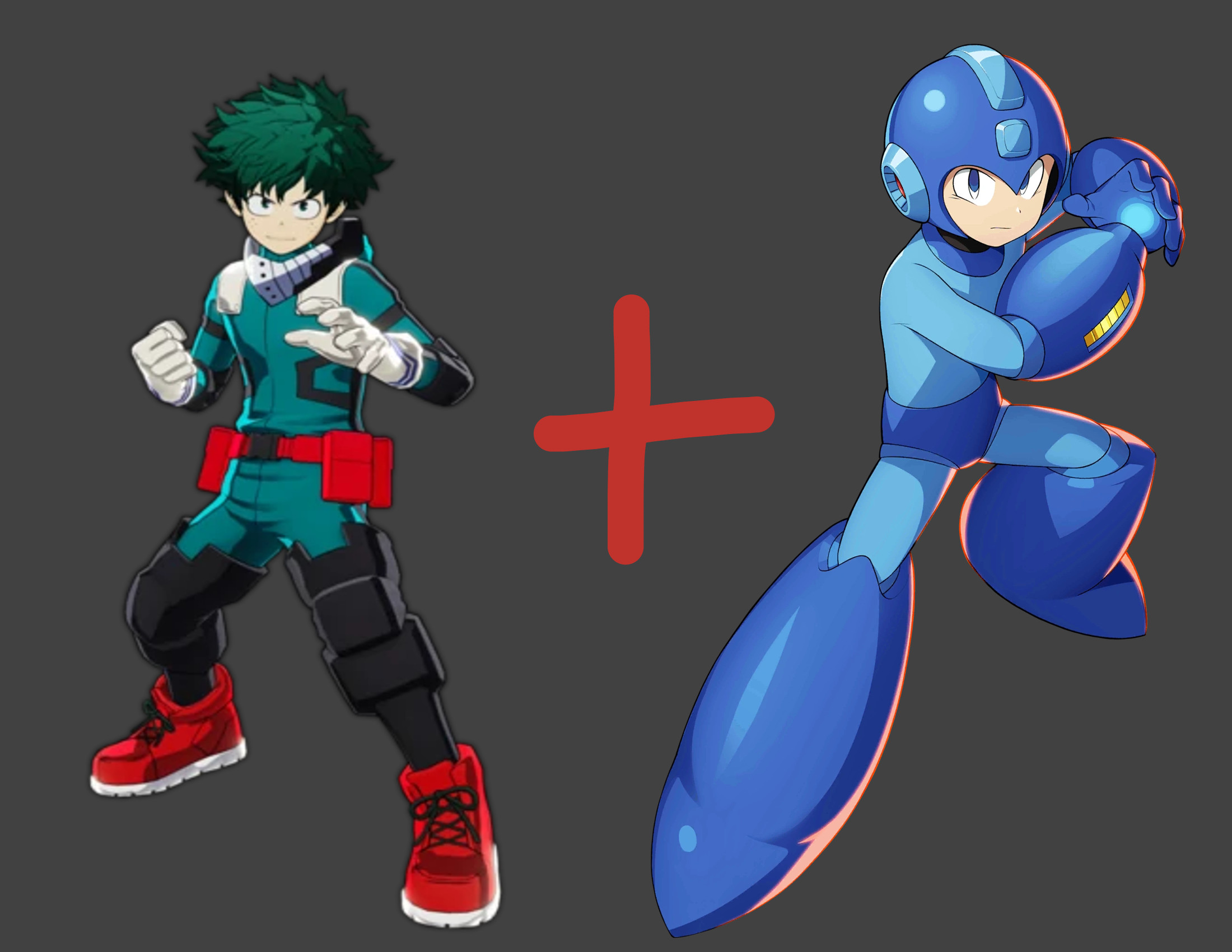 Deku Themed Mega Man [Super Smash Bros. Ultimate] [Mods]
