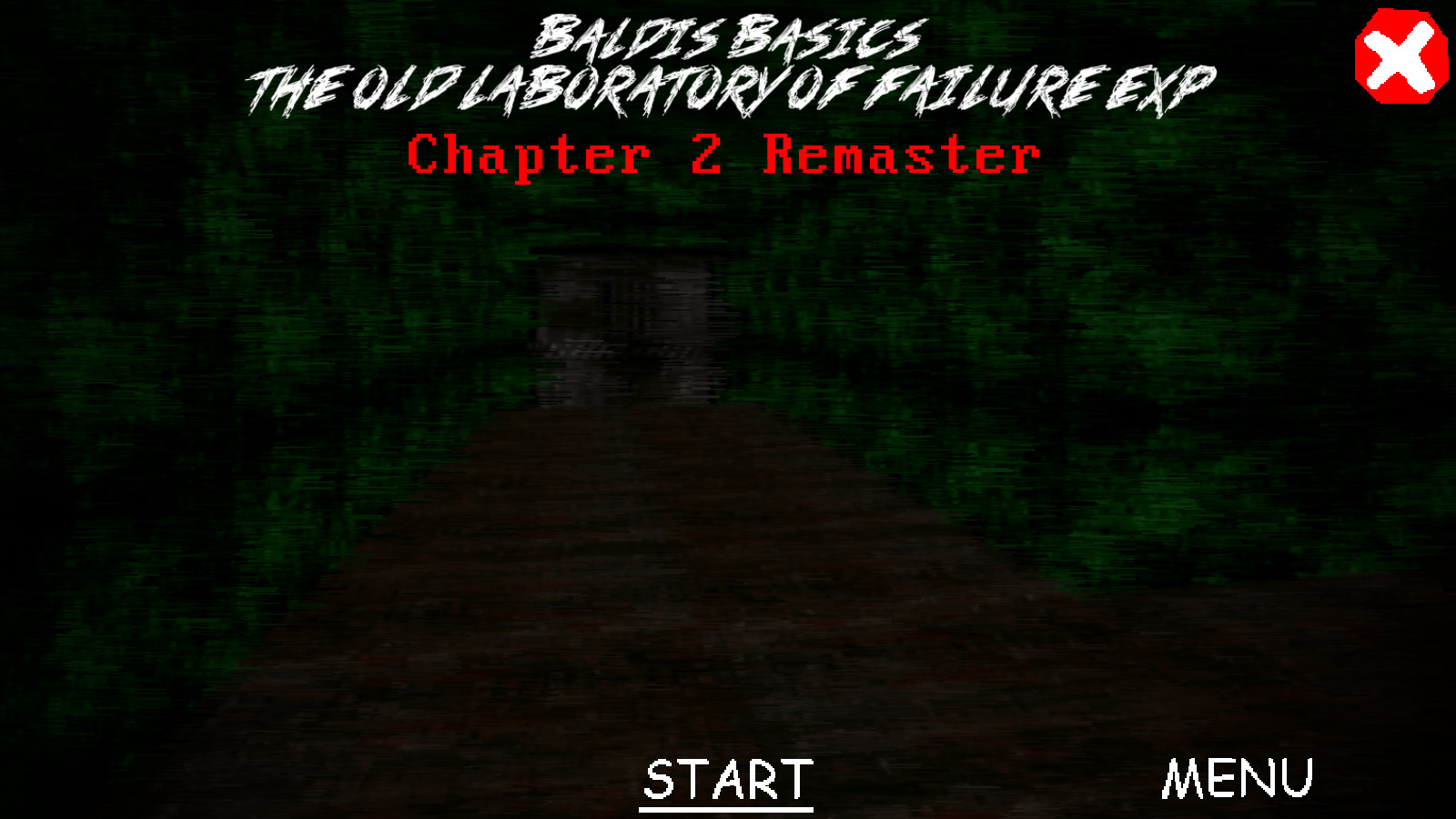 Baldi's Basics Old Lab Chapter 2 (REMASTER+UPDATE) [Baldi's Basics] [Mods]