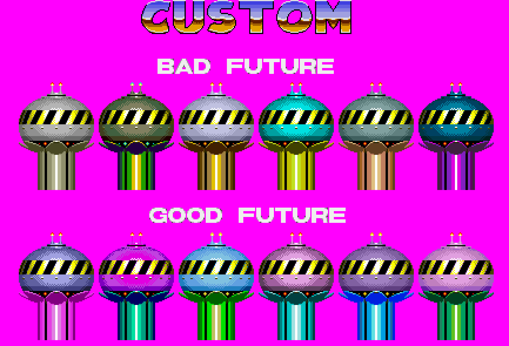 Beta Capsules Mod for Sonic CD (2011) | SCD Mods