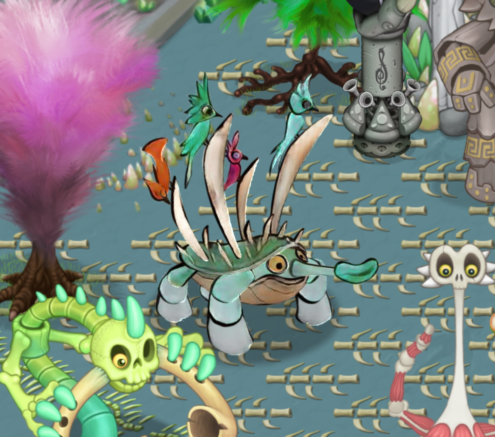 Dall-e-Mini Peckidna [My Singing Monsters] [Mods]