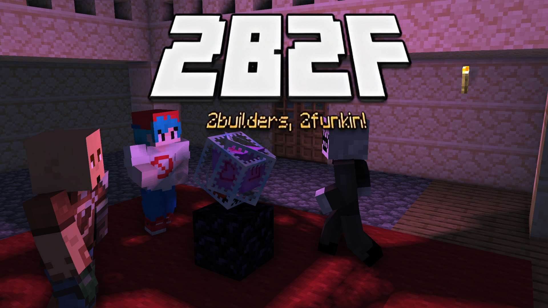 2builders2funkin' (Minecraft) [Friday Night Funkin'] [Mods]