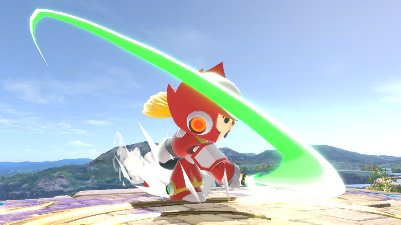 Green Sword - Zero Mii Mod for Super Smash Bros. Ultimate | SSBU Mods