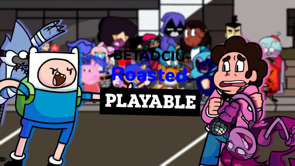 Roasted BETADCIU (Playble) [Friday Night Funkin'] [Mods]