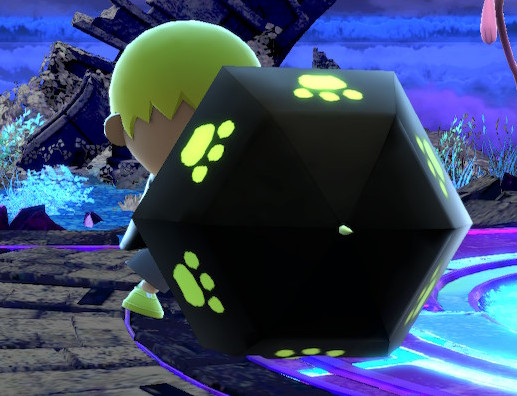 Black & yellow Villager [Super Smash Bros. Ultimate] [Mods]