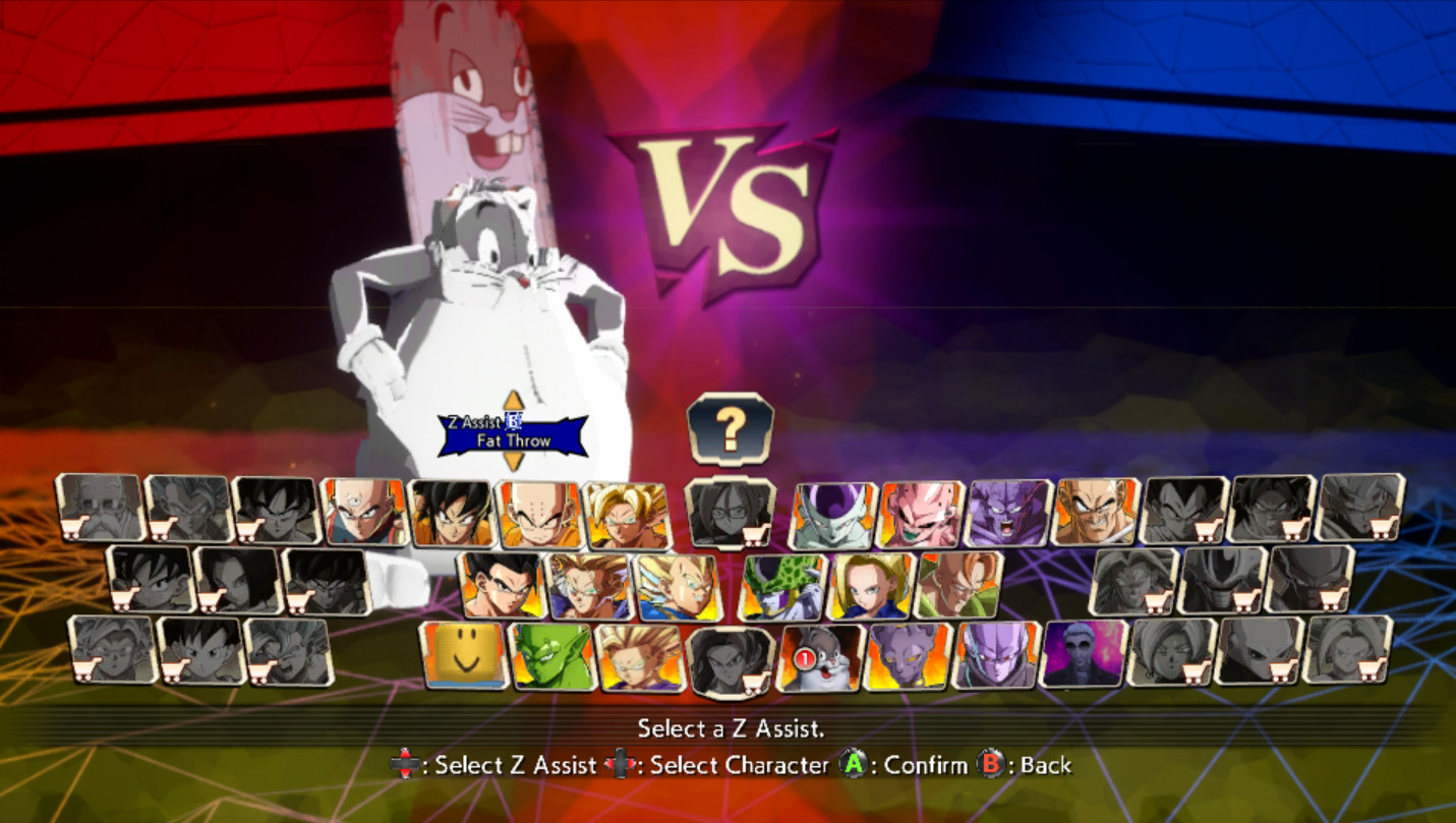 Big Chungus over Majin Buu Mod for Dragon Ball FighterZ | DB:FZ Mods