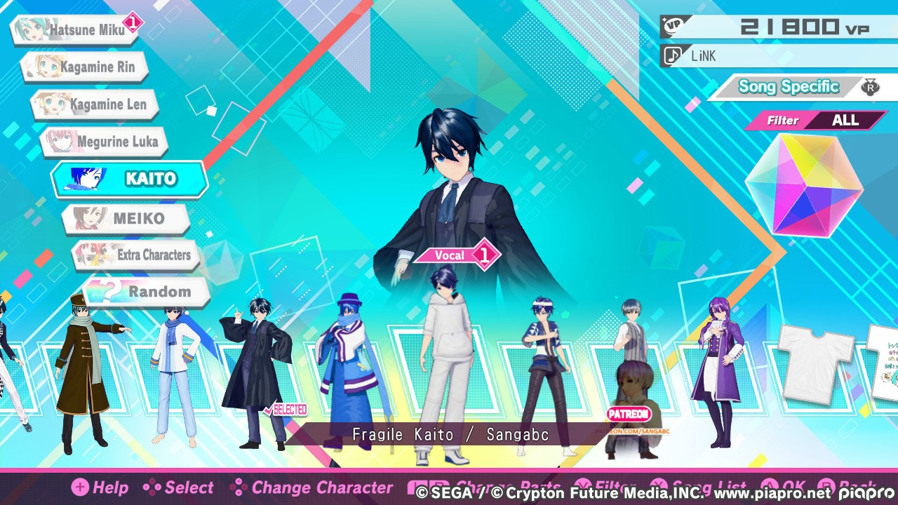 Sangabc Module Pack for MegaMix [Hatsune Miku: Project Diva Mega39/Mega ...