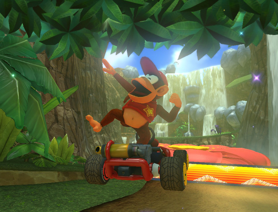 Diddy Kong (with Tour animations) Mod for Mario Kart 8 Deluxe | MK8D Mods