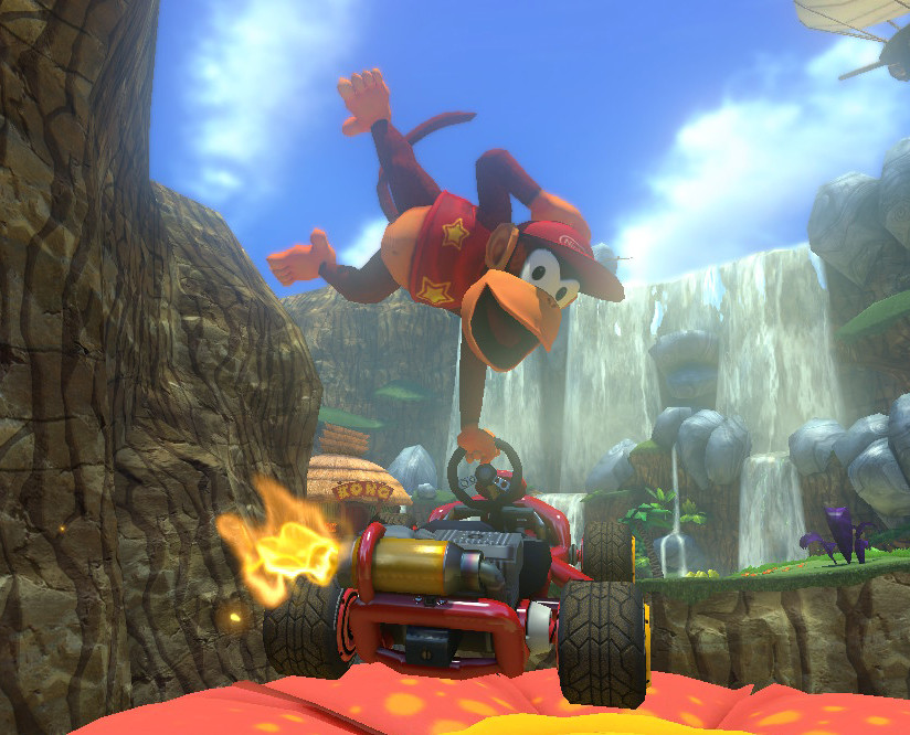 Diddy Kong (with Tour animations) Mod for Mario Kart 8 Deluxe | MK8D Mods