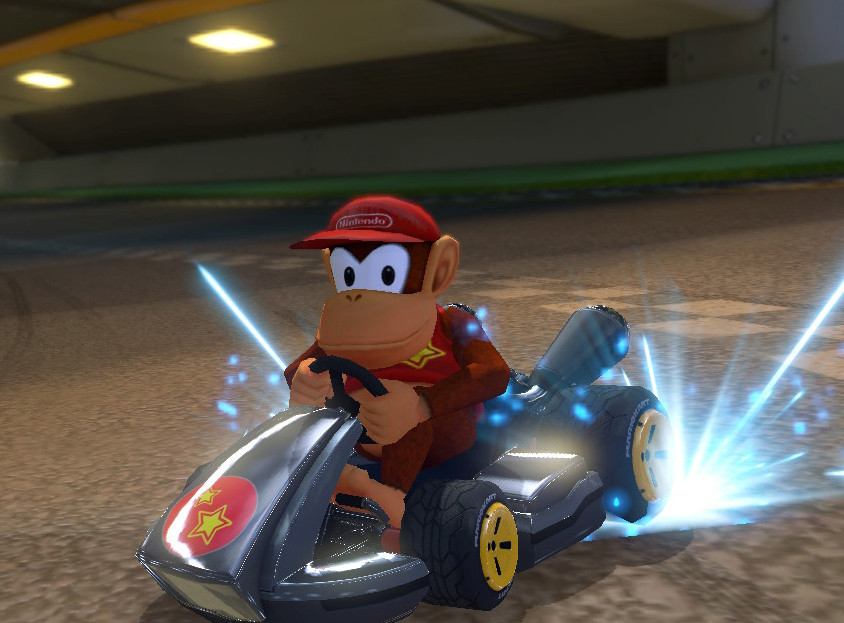 Diddy Kong (with Tour animations) Mod for Mario Kart 8 Deluxe | MK8D Mods