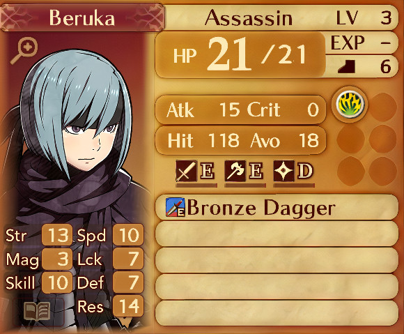 Assassin Beruka (Real) Mod for Fire Emblem Fates | FEF Mods