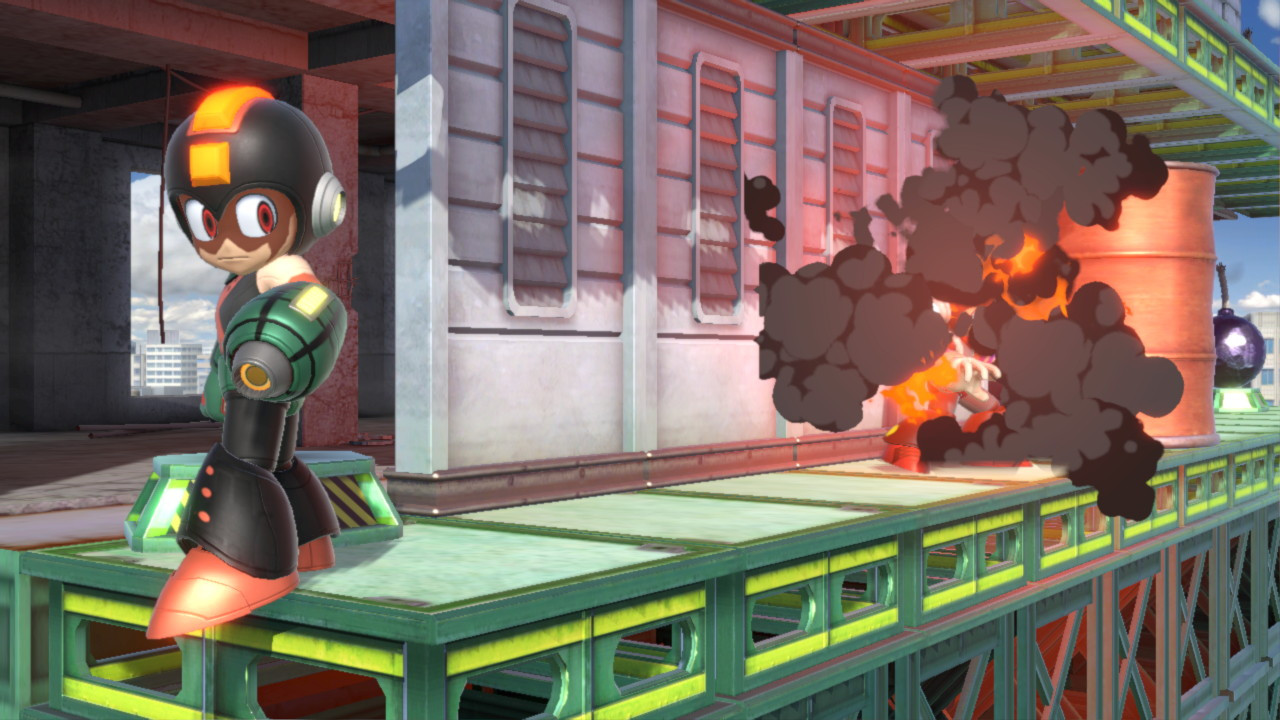 Bakugo Themed Mega Man [Super Smash Bros. Ultimate] [Mods]