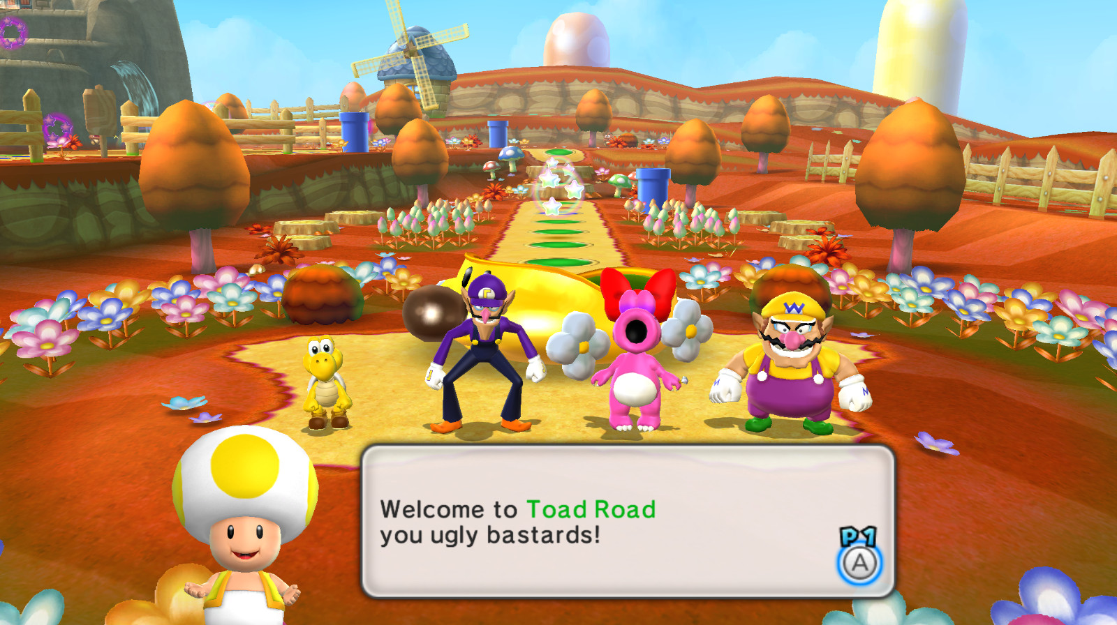 Autumn Road [Mario Party 9] [Mods]