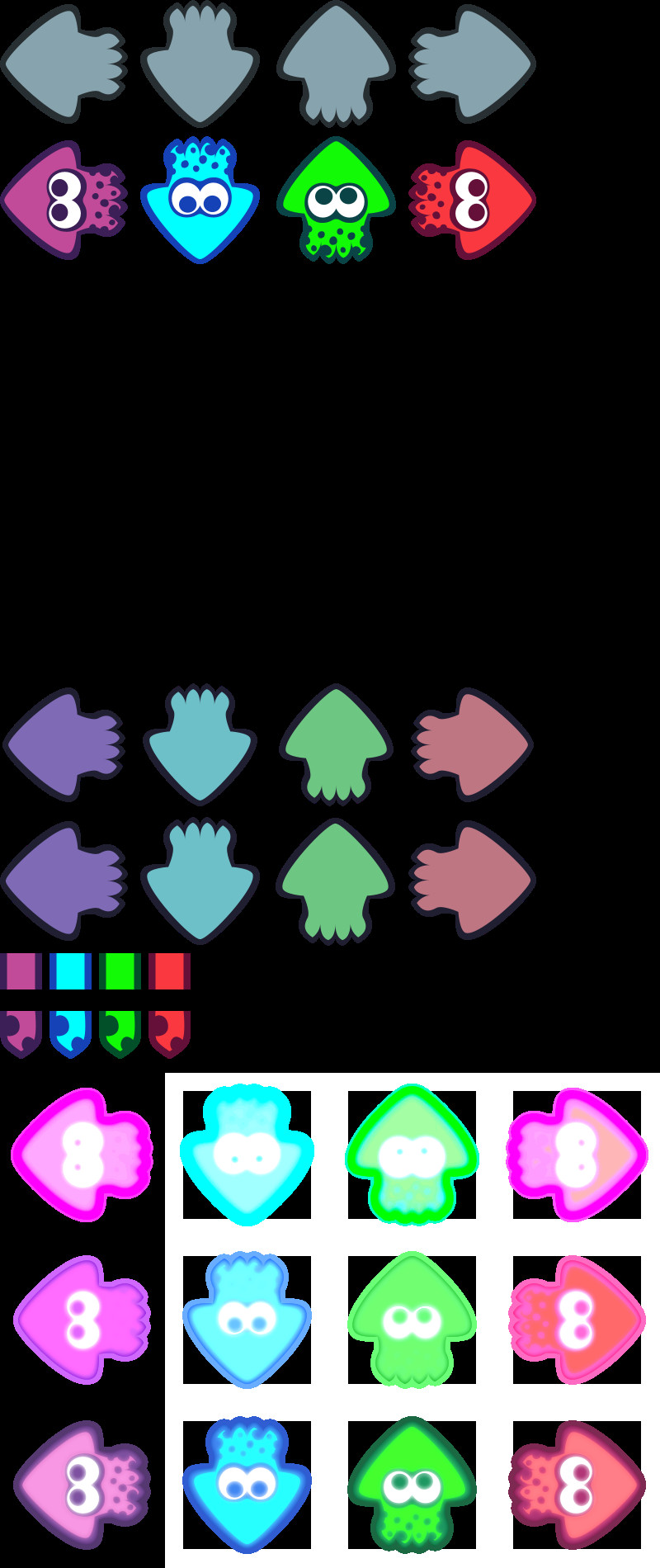 Splatoon Squid Notes Mod for Friday Night Funkin' | FNF Mods