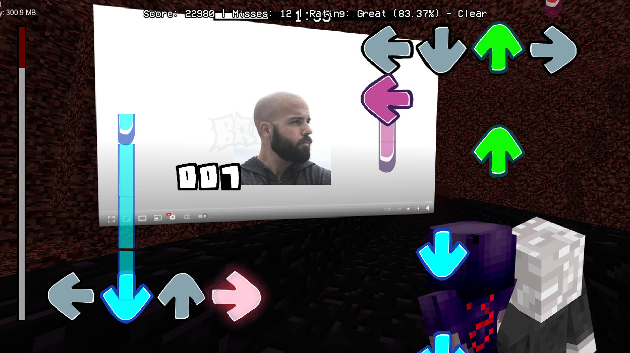 FNF: POPBOB VS JARED2013 V2 Mod for Friday Night Funkin' | FNF Mods