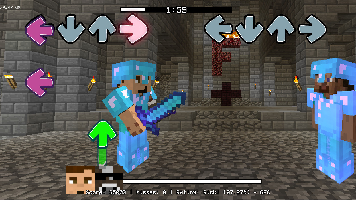 FNF: POPBOB VS JARED2013 V2 Mod for Friday Night Funkin' | FNF Mods
