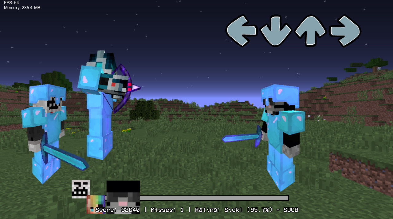 FNF: POPBOB VS JARED2013 V2 Mod for Friday Night Funkin' | FNF Mods