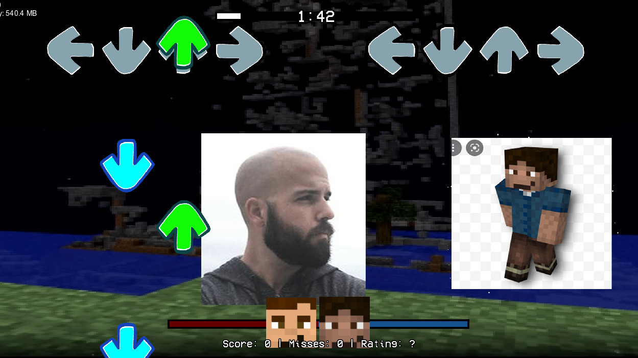 FNF: POPBOB VS JARED2013 V2 Mod for Friday Night Funkin' | FNF Mods