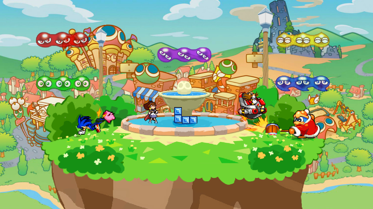 Primp Town (Puyo Pop Fever) Mod for Super Smash Bros. Crusade | SSBC Mods