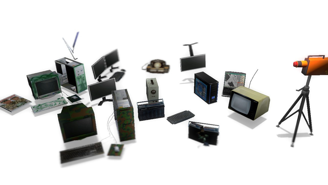 Models from PARANOIA Mod for Source Filmmaker | SFM Mods