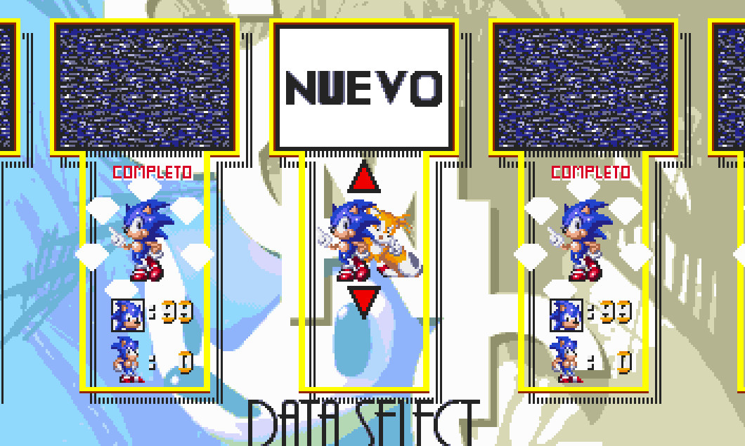 Spanish Data Select Mod for Sonic 3 A.I.R. | S3AIR Mods