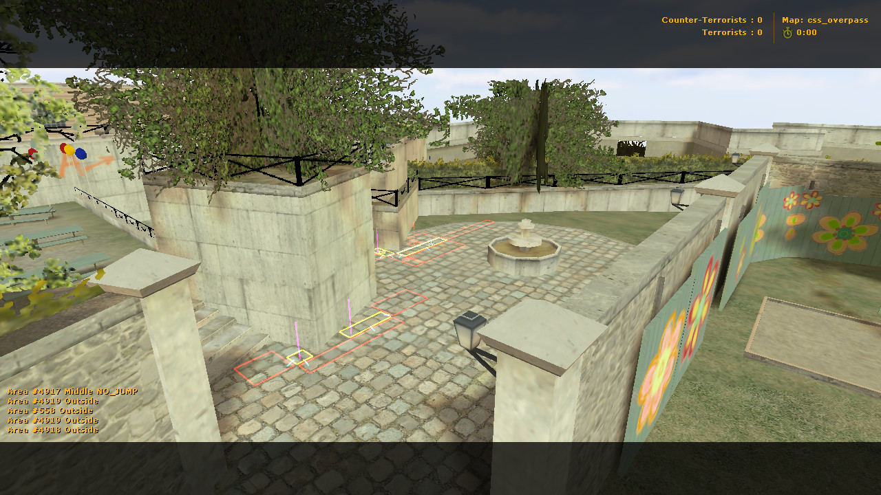 css_overpass refined navmesh Mod for Counter-Strike 1.6 | CS1.6 Mods