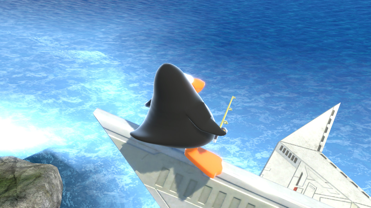 Club Penguin Player over Villager Mod for Super Smash Bros. Ultimate ...