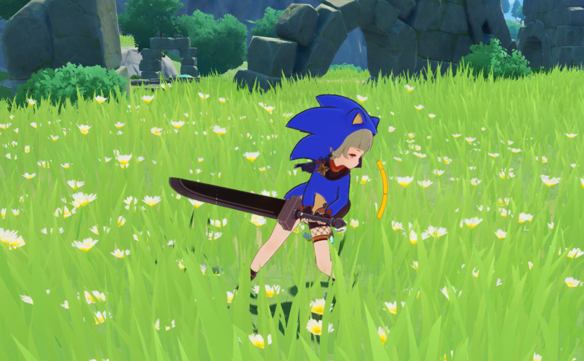 Sonic Speed Sayu Mod for Genshin Impact | GI Mods