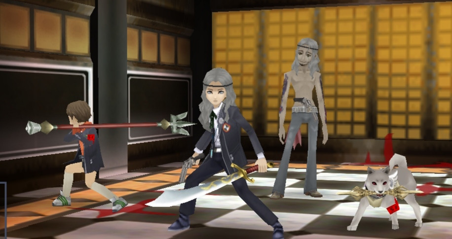 Takaya's hair + Revolver Evoker [Persona 3 Portable (PSP)] [Mods]