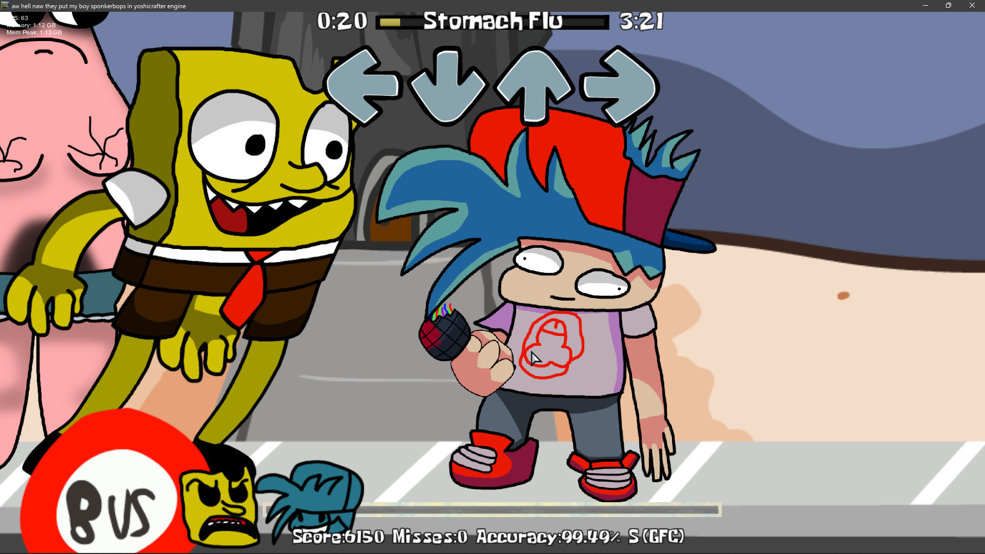Spongebob Parodies Yoshi Engine Port Mod for Friday Night Funkin' | FNF ...