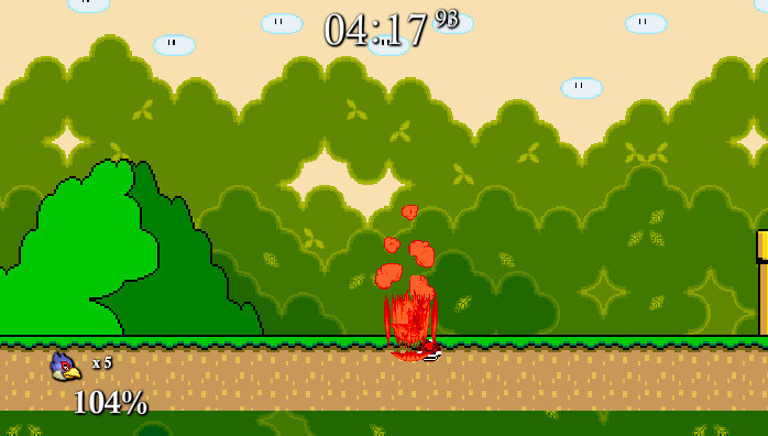 Falco in SSF (Moveset Edit) [Super Smash Flash (2006)] [Mods]