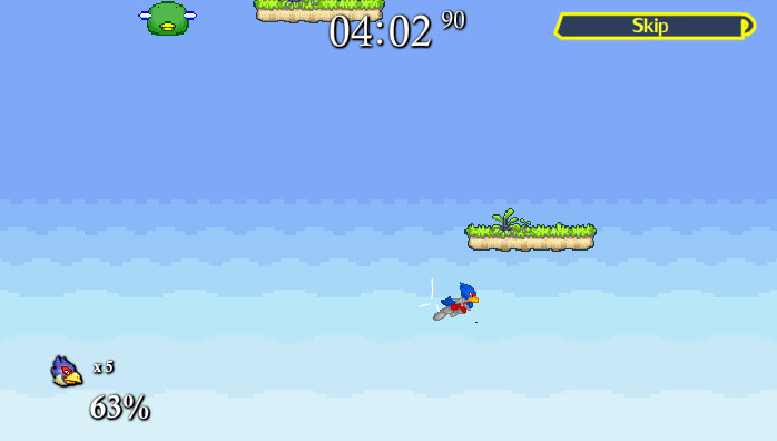 Falco in SSF (Moveset Edit) [Super Smash Flash (2006)] [Mods]