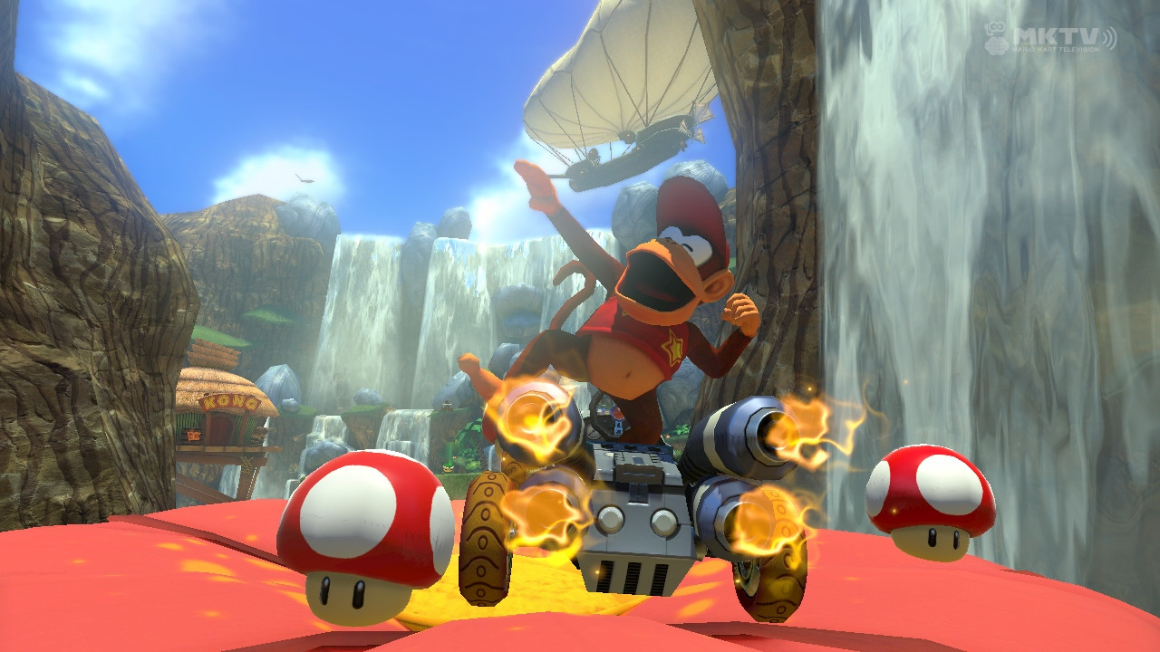 Diddy Kong (with Tour animations) Mod for Mario Kart 8 | MK8 Mods