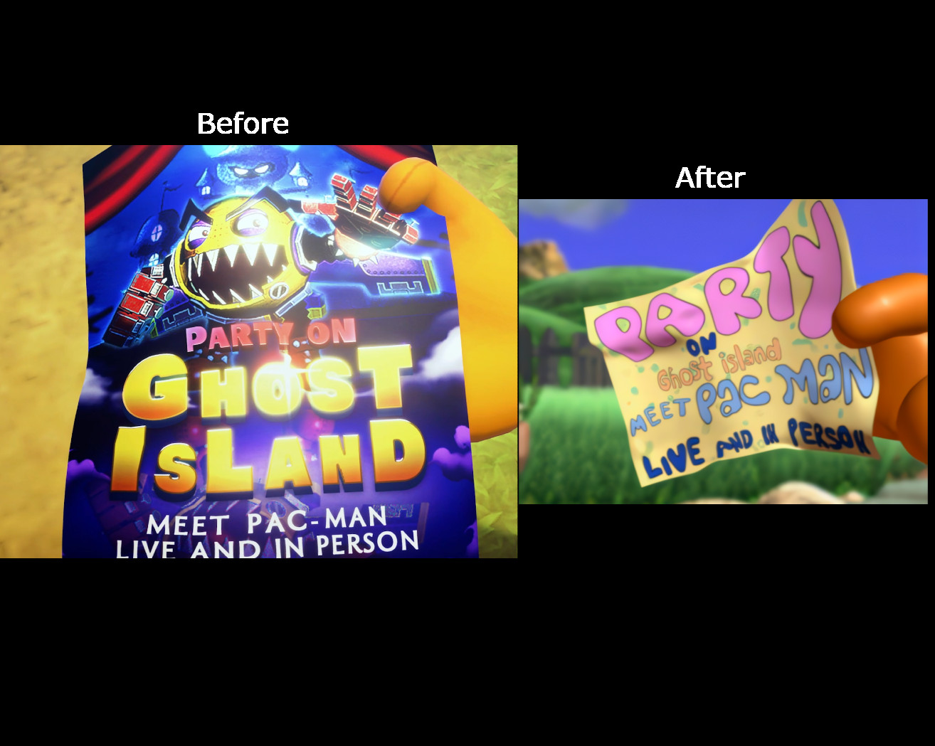 4K A.I. Upscaled PS1 Cutscenes Mod for PAC-MAN WORLD Re-PAC | PMW Re ...