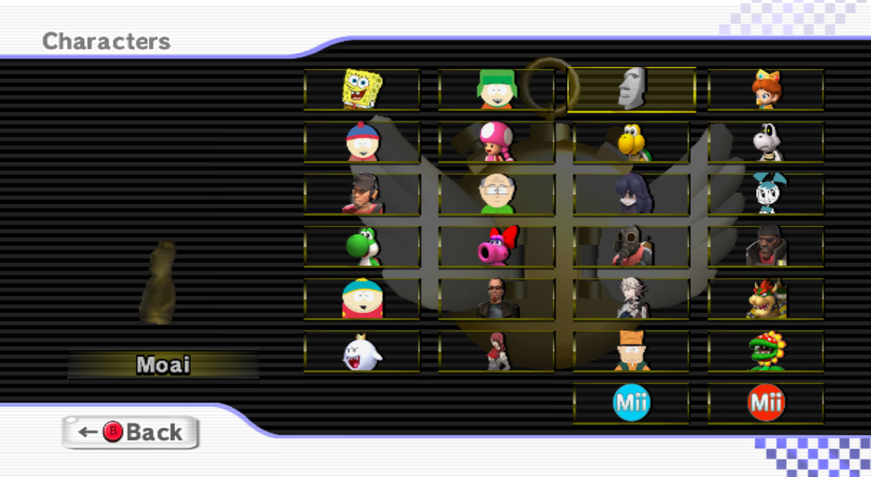 Moai [Mario Kart Wii] [Mods]