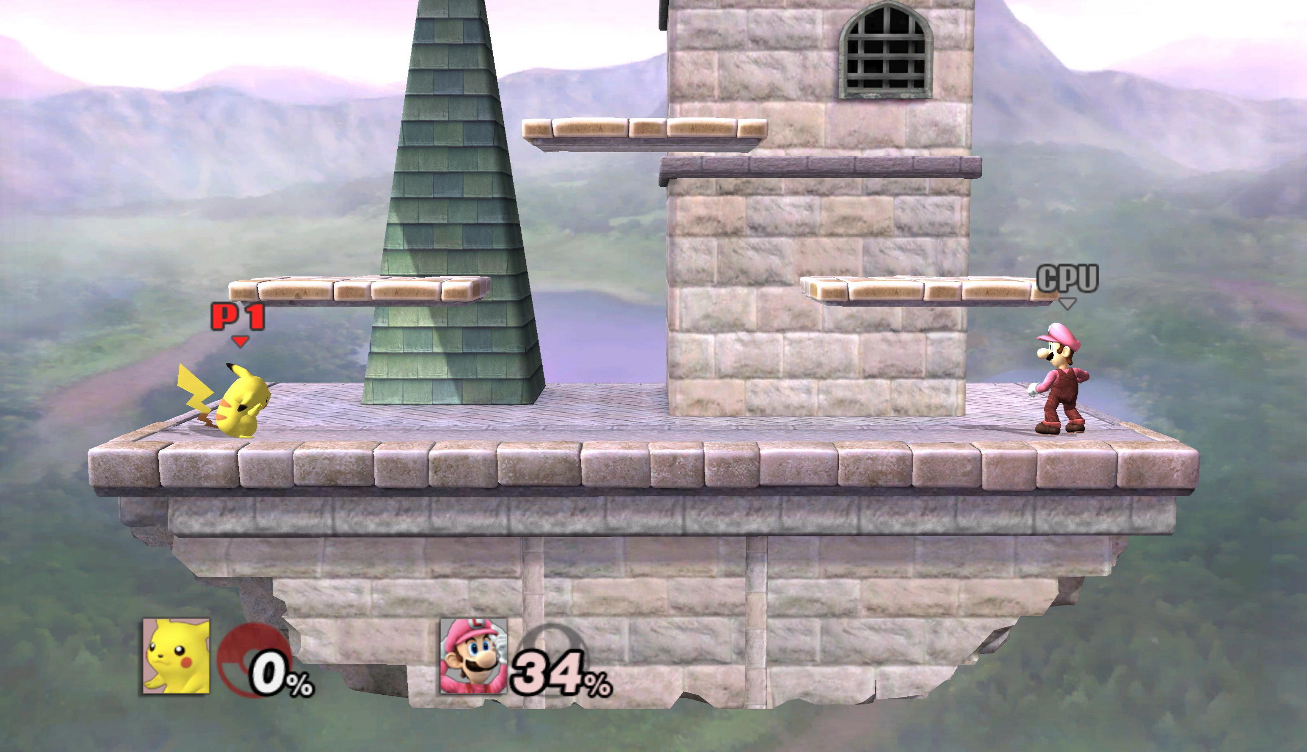 Hyrule Castle 64 (Omega and BF) Ultimate [Super Smash Bros. Brawl] [Mods]